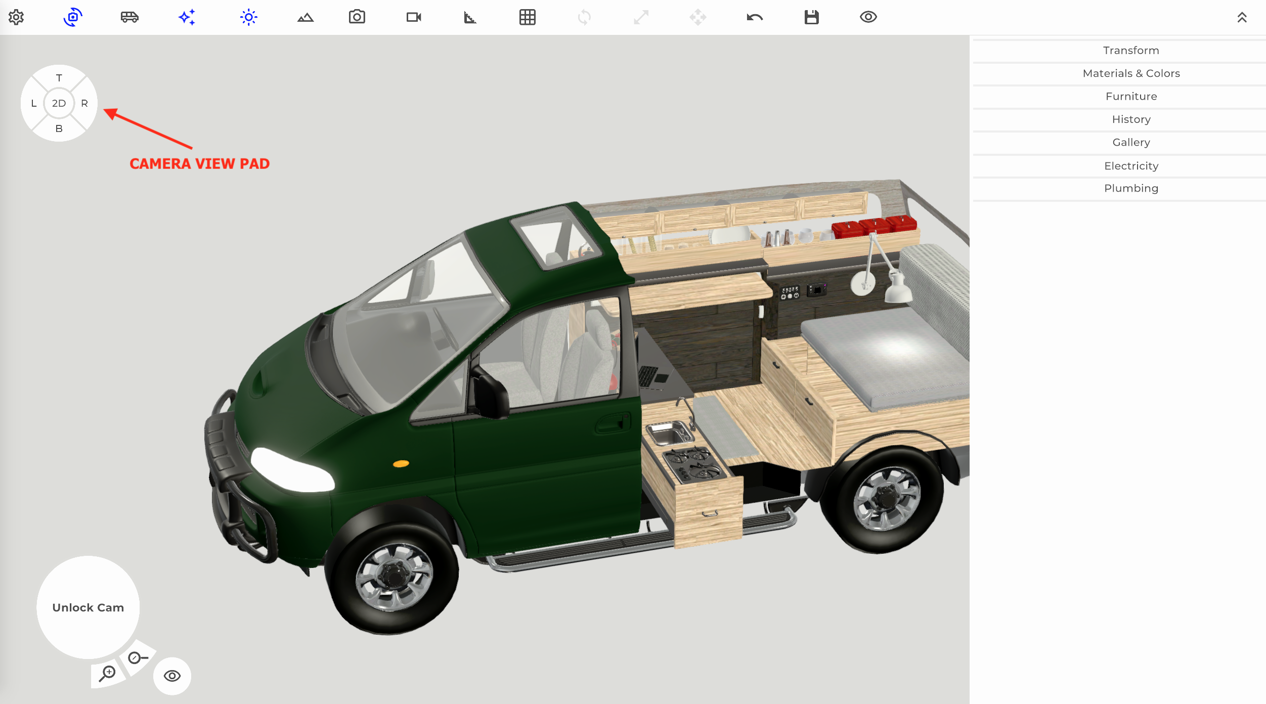 Overview of moving around your template – vanspace